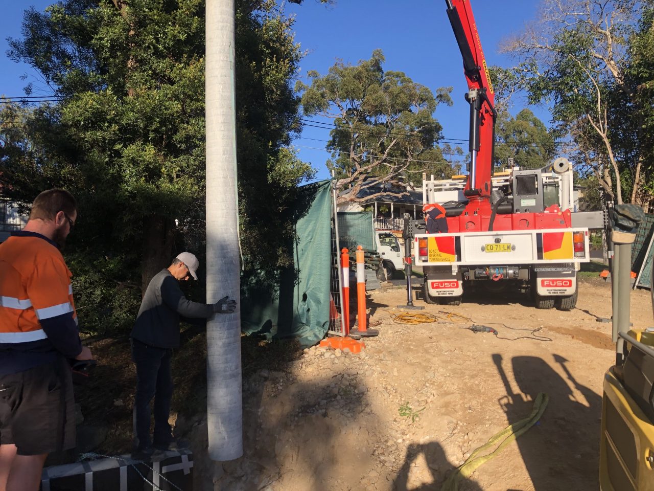 9 Metre Titan Composite Pole - Sutherland - Everest Electrical