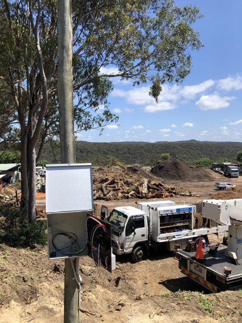 Hardwood Timber Pole Installation And New Switchboard - Ingleside ...
